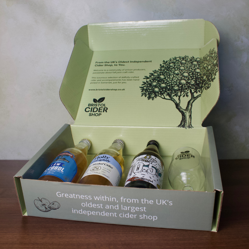 Low Alcohol Craft Cider Selection Gift Box | Low Alcohol Gift Box ...